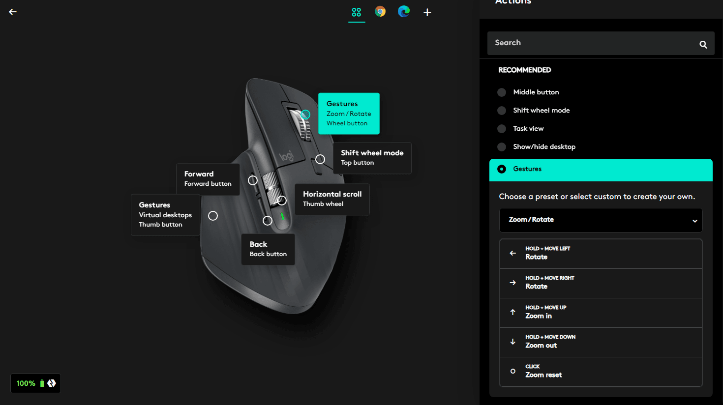 Logitech MX Master 3s & Fusion 360 - Invispace